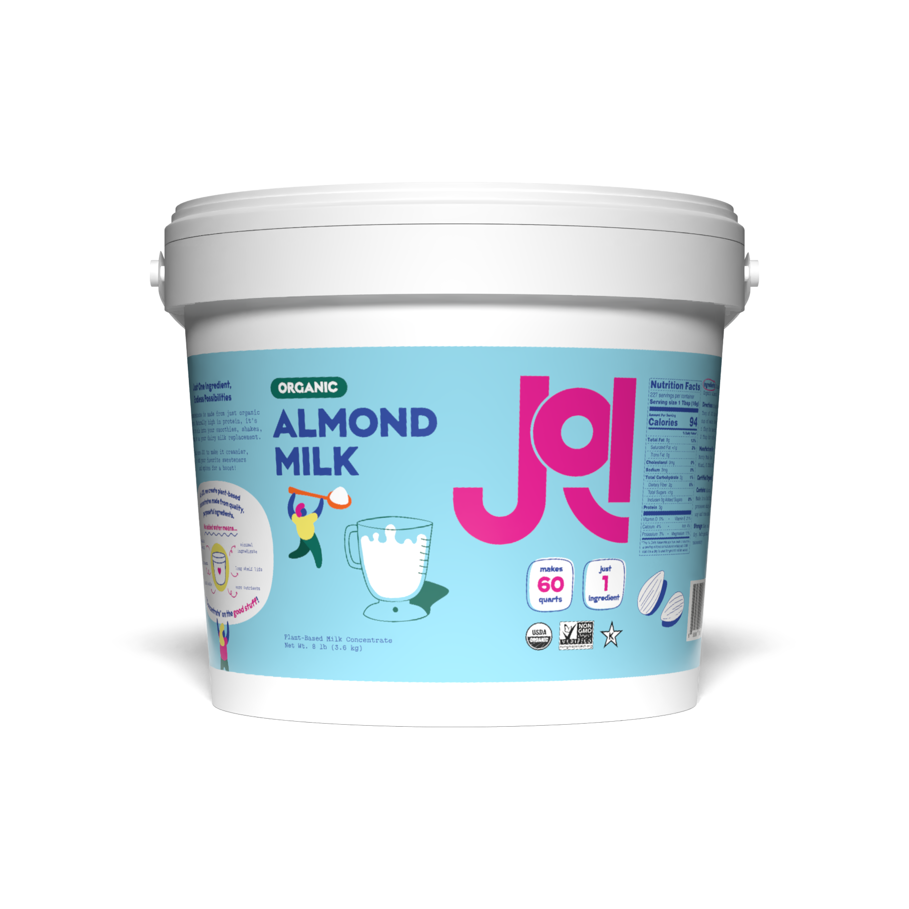 Organic Almond Milk Base - Bulk by JOI – Vegancuts