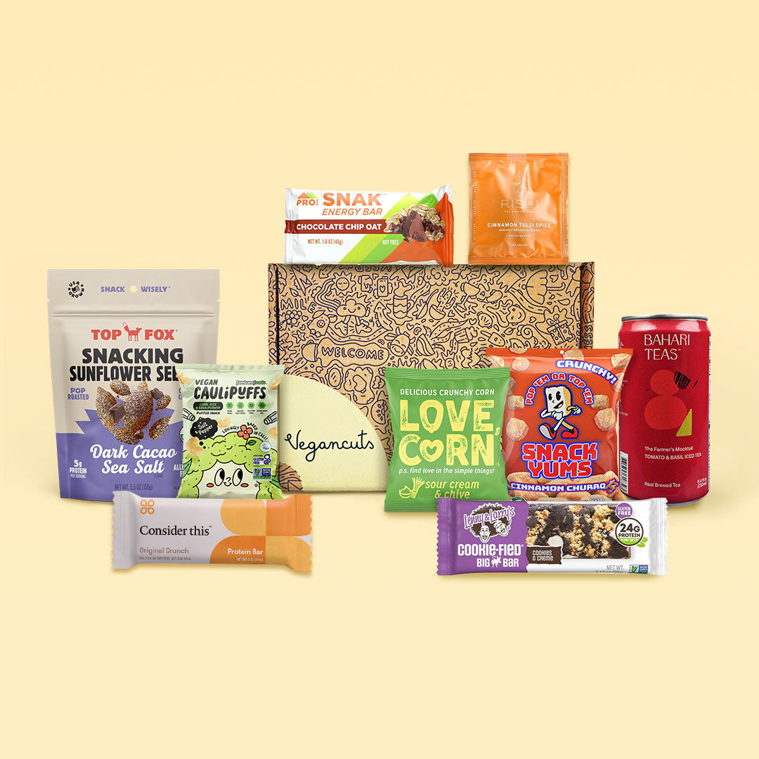 The Ultimate Vegan Snack Box | Award-Winning Vegan Subscription Box ...